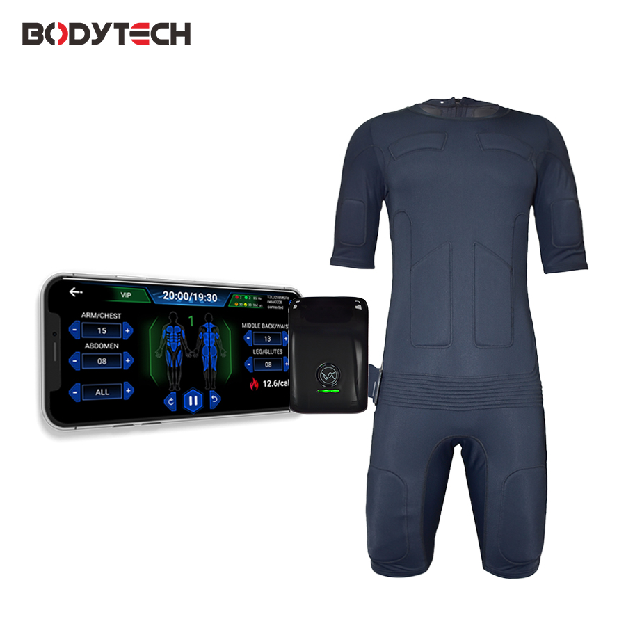 EMS Full Body Suit Muscle Building for Home Use (BB-904) - BODYTECH